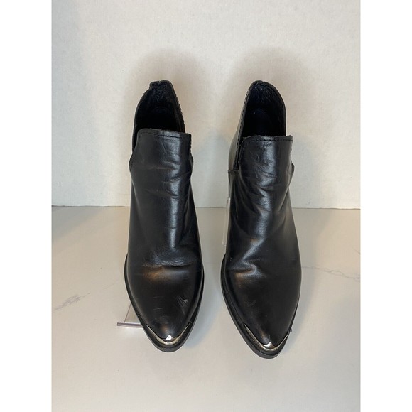 Steve Madden | Shoes | Steve Madden Posey Western Ankle Booties Leather ...